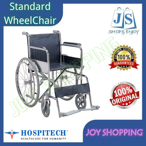 HOSPITECH STANDARD WHEELCHAIR (WHEELCHAIR HOSPITAL) | Shopee Malaysia