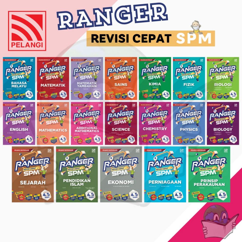 Buku Rujukan Ranger Revisi Cepat SPM 2024 KSSM - BM/Eng/Mate/Mate.T ...