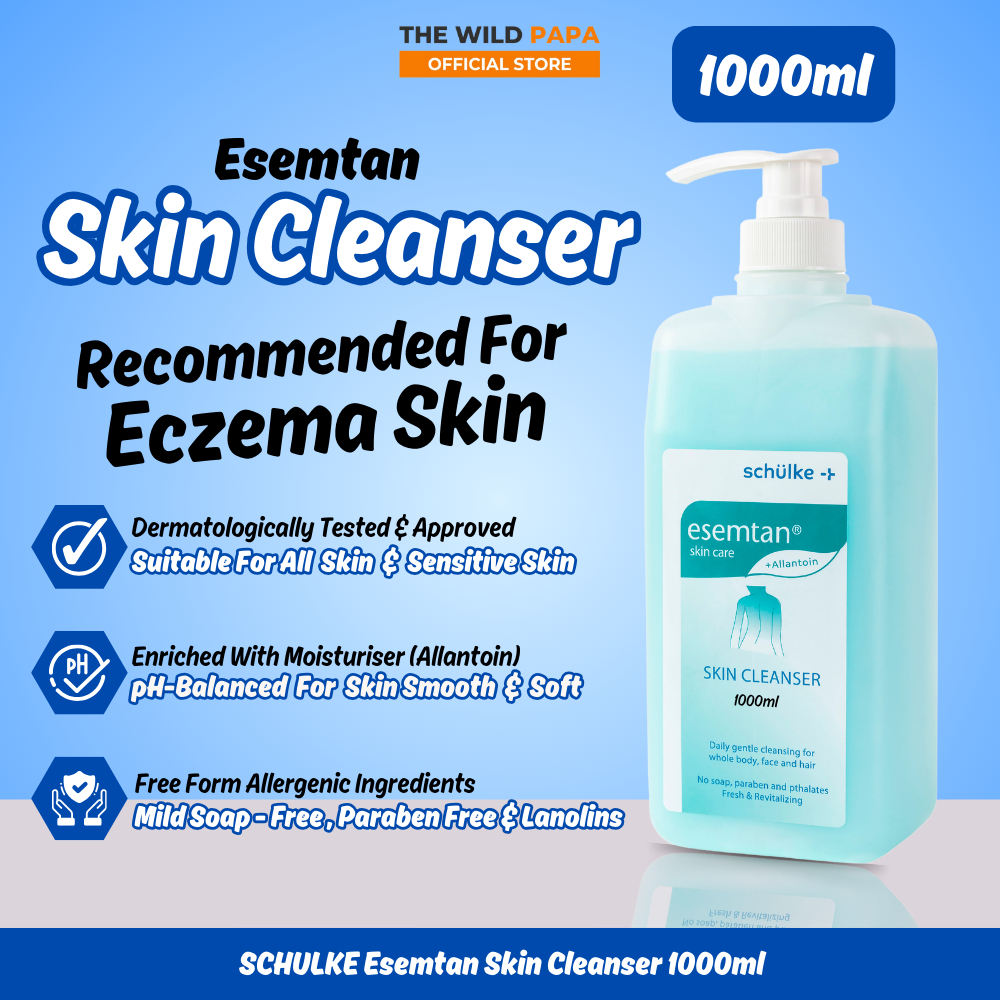SCHULKE Esemtan Skin Cleanser 1000ml With Allantoin Suitable For All ...