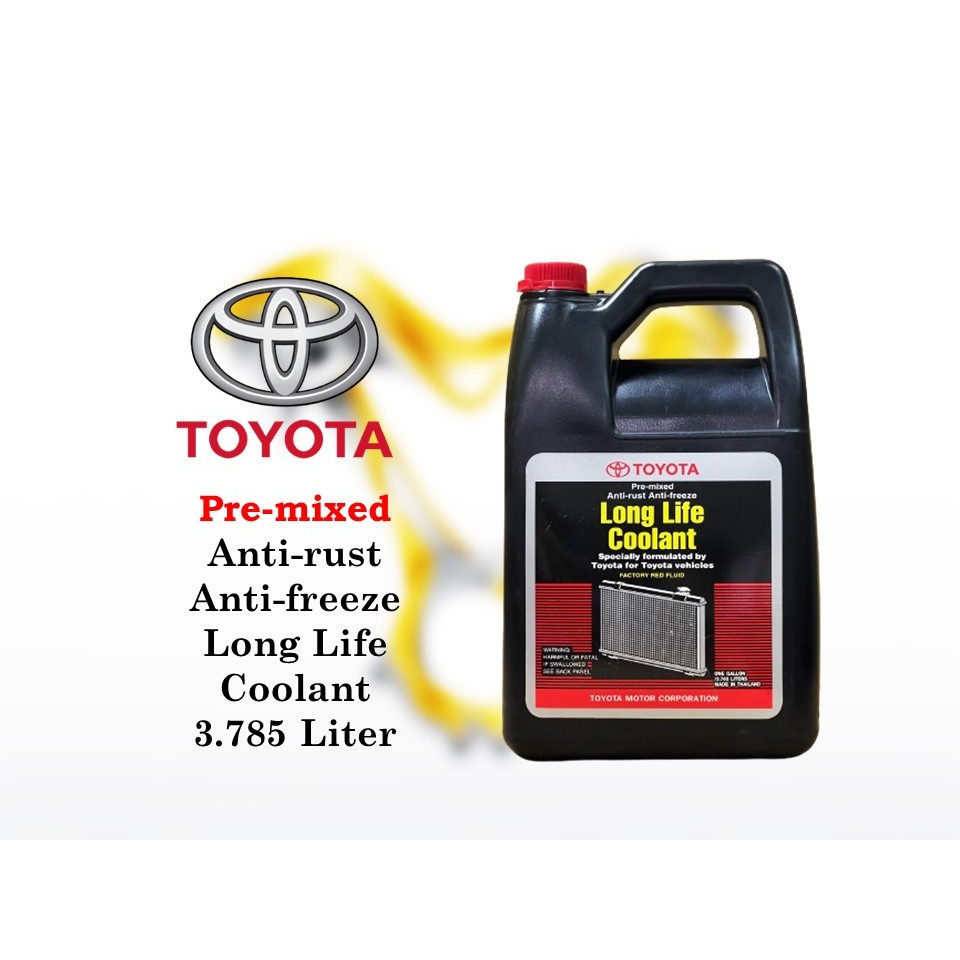 ORIGINAL TOYOTA - Pre-mixed Coolant 3.785L Anti-rust Anti-freeze Long ...