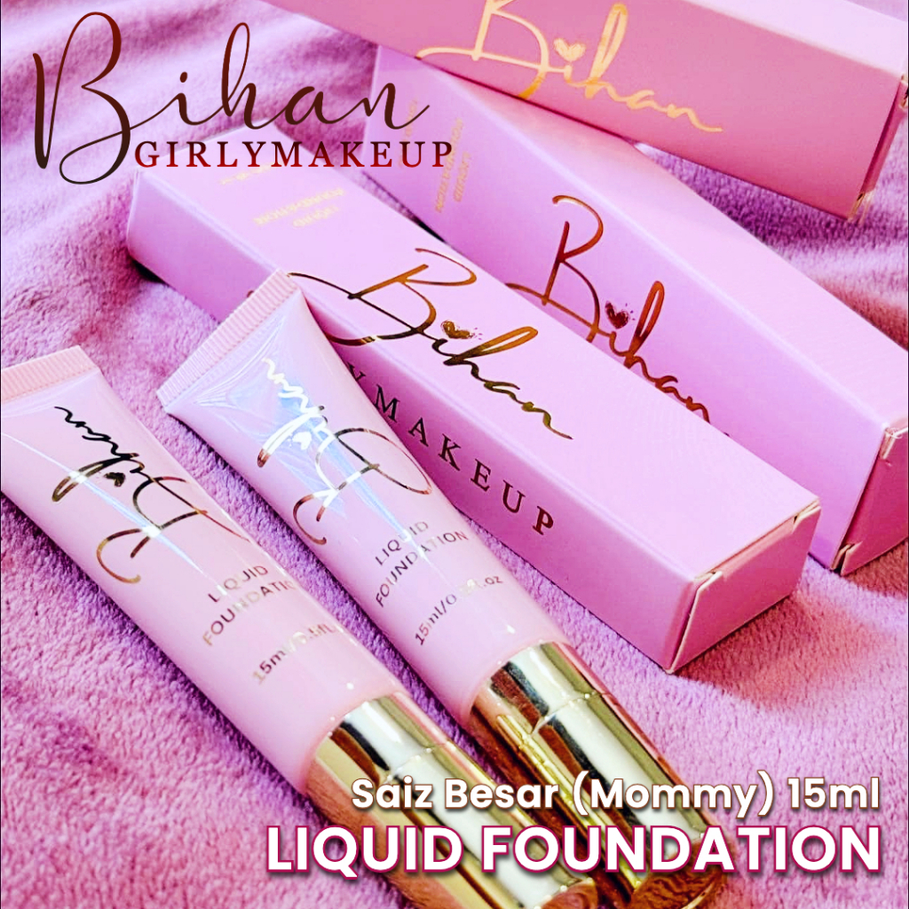 Bihan Foundation (Mommy Size 15ml) / Bihan Girly Makeup BGM Liquid ...