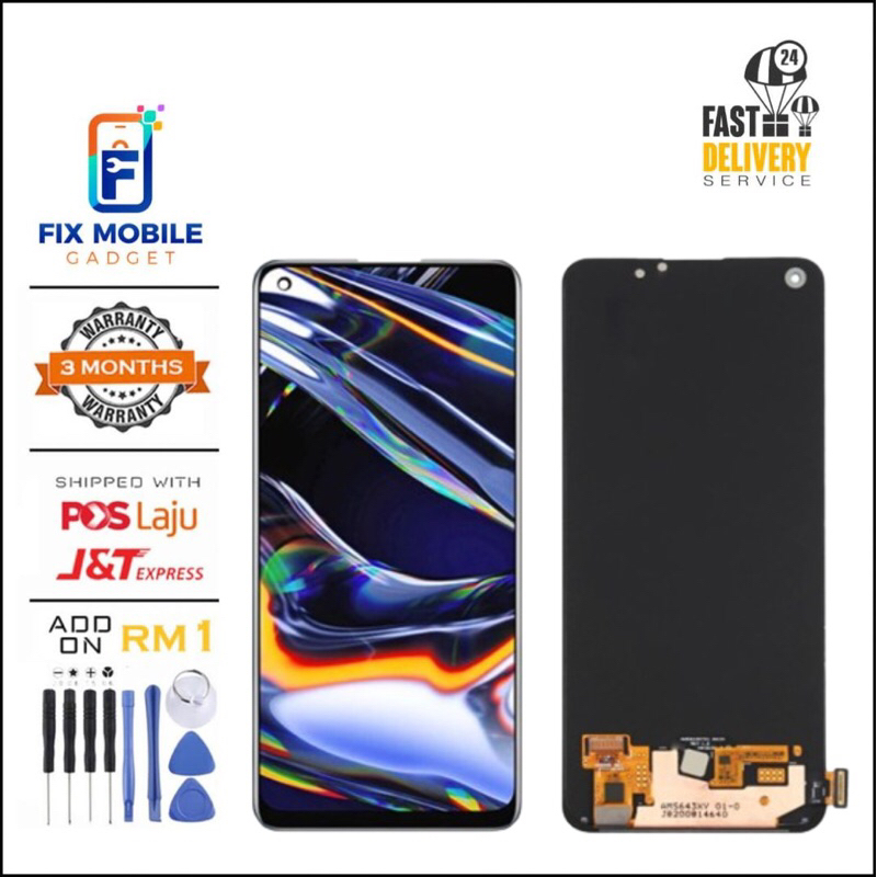 REALME 7 PRO/ REALME 8 PRO TFT LCD TOUCH SCREEN(3 MONTHS WARRANTY ...