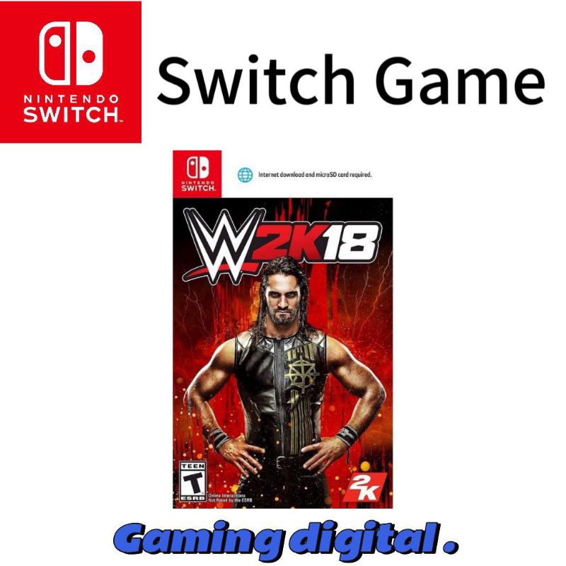 Nintendo switch wwe 2k18 w2k18 (original digital download) | Shopee ...