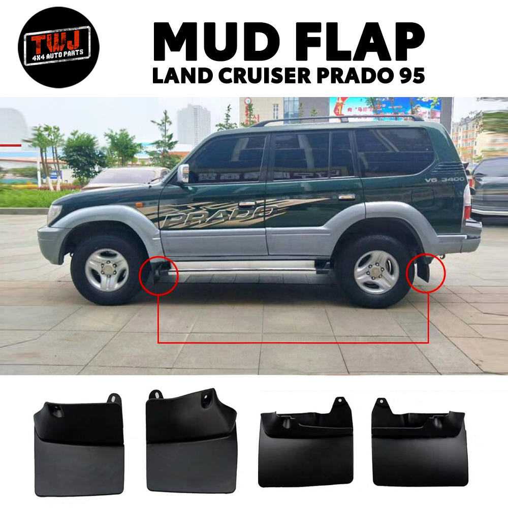Toyota Land cruiser prado 95 year 96-02 fender mudguard wheel mud ...