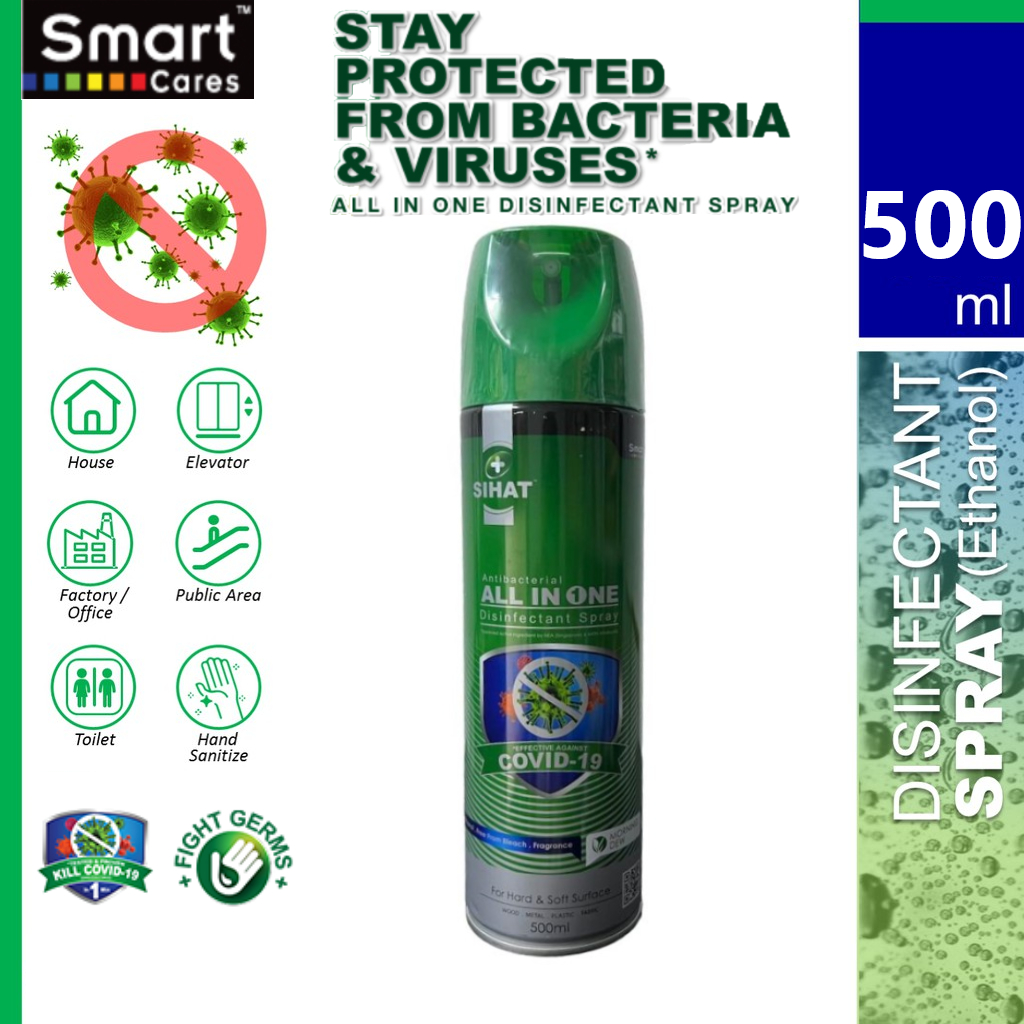 SMART CARE Antibacterial All In One Disinfectant Spray / Semburan ...