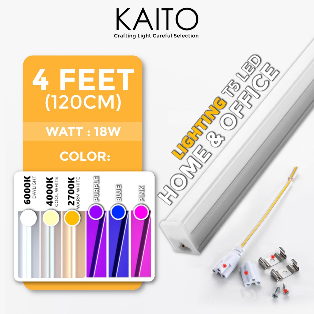 【T5 LED SET】 T5 Led Tube Light Lampu Led Siling Led Ceiling Light ...