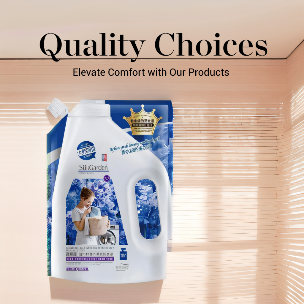 SukGarden Refill Pack Laundry Detergent Blue Wind Perfume 500g蔬果园香氛洗衣液 ...