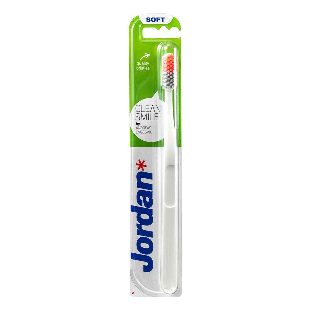 Jordan Soft Premium Quality Bristles Clean Smile Toothbrush ( 1 Units ...