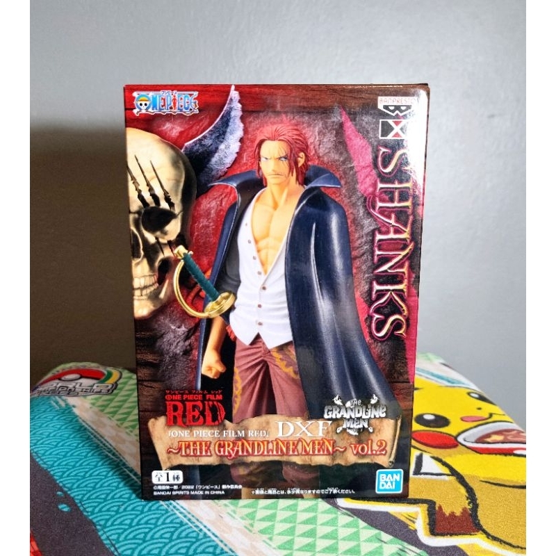 Original Figure ONE PIECE figure Shanks DXF THE GRANDLINE MEN vol 2 | Shopee Malaysia