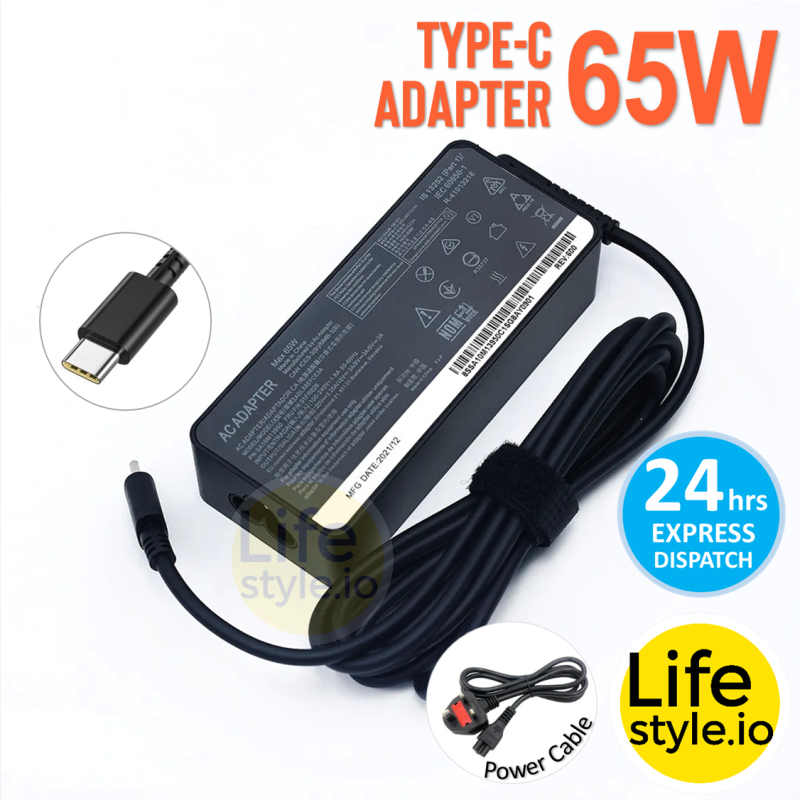 65W Dell Latitude 3400, 3500, 7200 7210 7285 7390 2-In-1 Power Supply ...