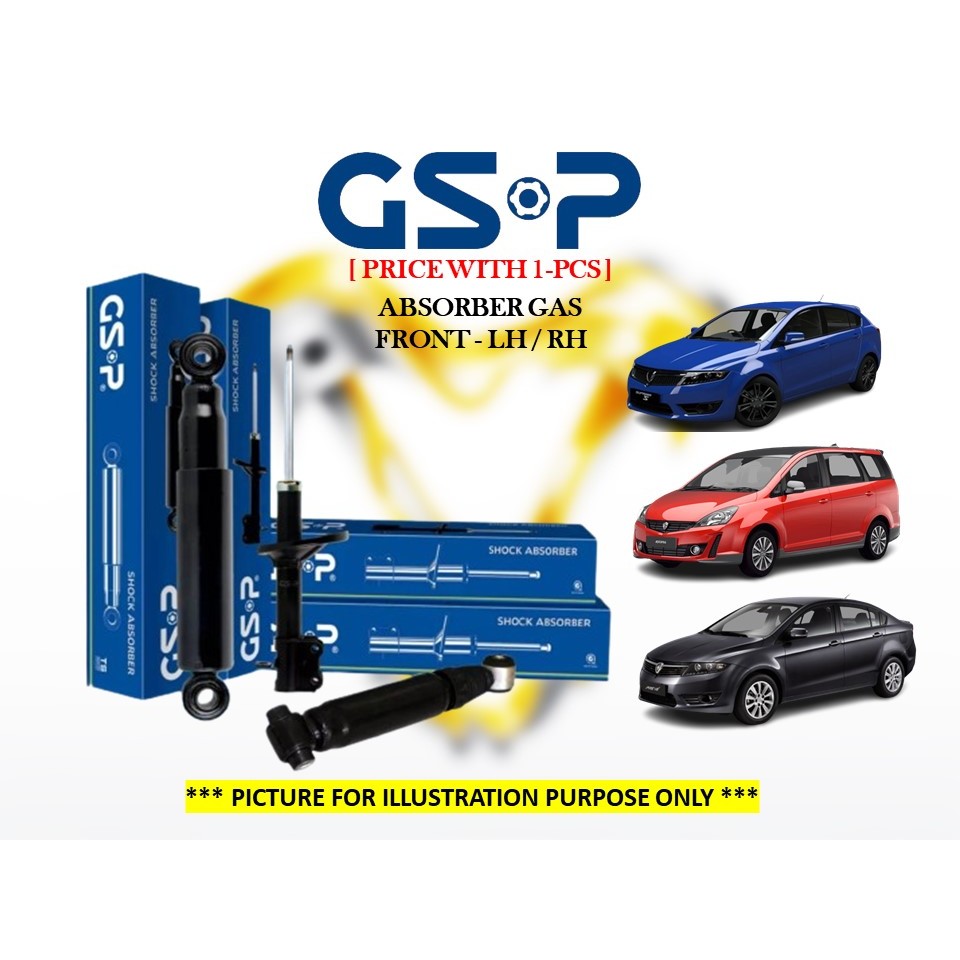 GSP - Proton Exora Preve Suprima-S CPS CFE Absorber Front Gas LH & RH ...