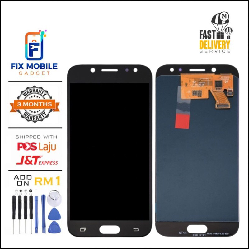 SAMSUNG J530/J5 PRO OLED LCD TOUCH SCREEN(3 MONTHS WARRANTY) | Shopee ...