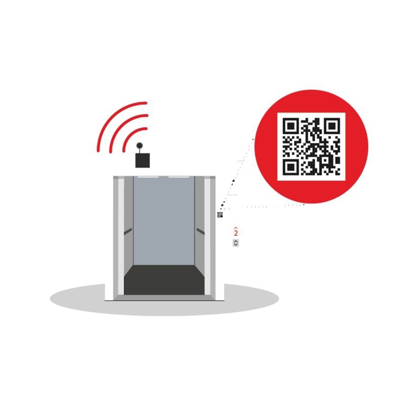 Lift QR Code Recognition System VYROX HOMESERVA AUTOSERVA SMARTSERVA ...
