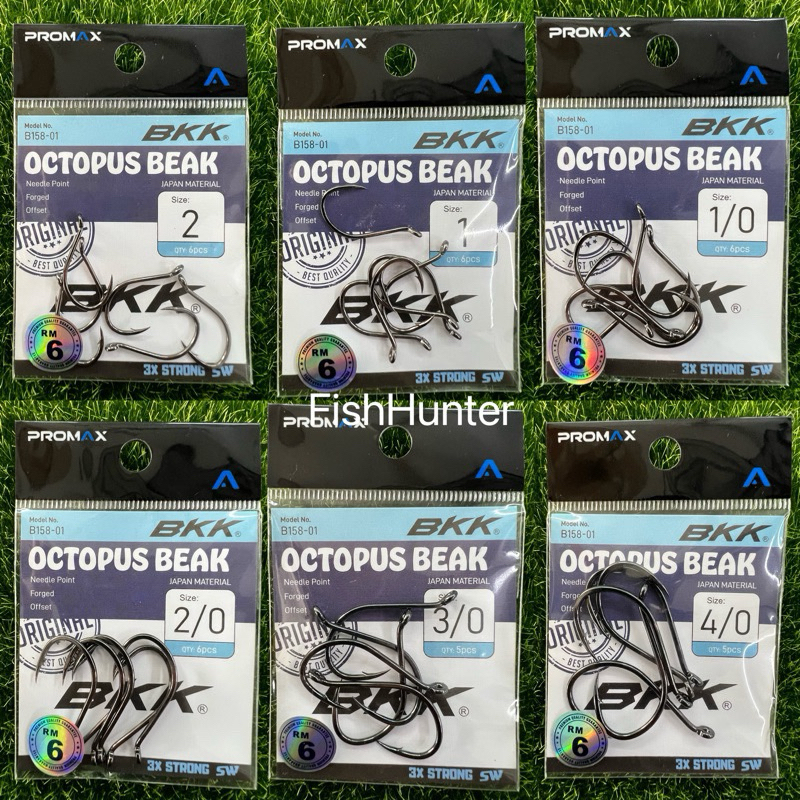 PROMAX BKK OCTOPUS BEAK HOOK JAPAN MATERIAL | Shopee Malaysia