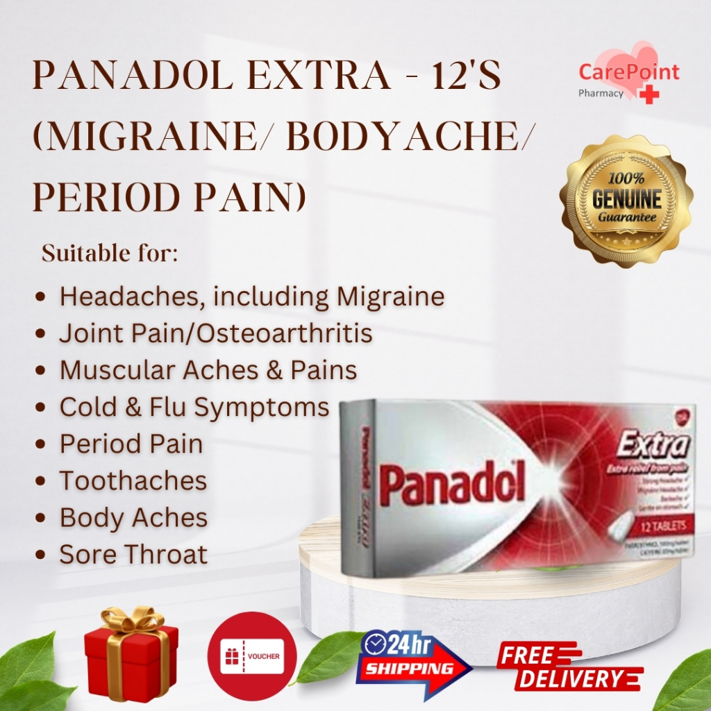 PANADOL EXTRA - 12'S | Shopee Malaysia