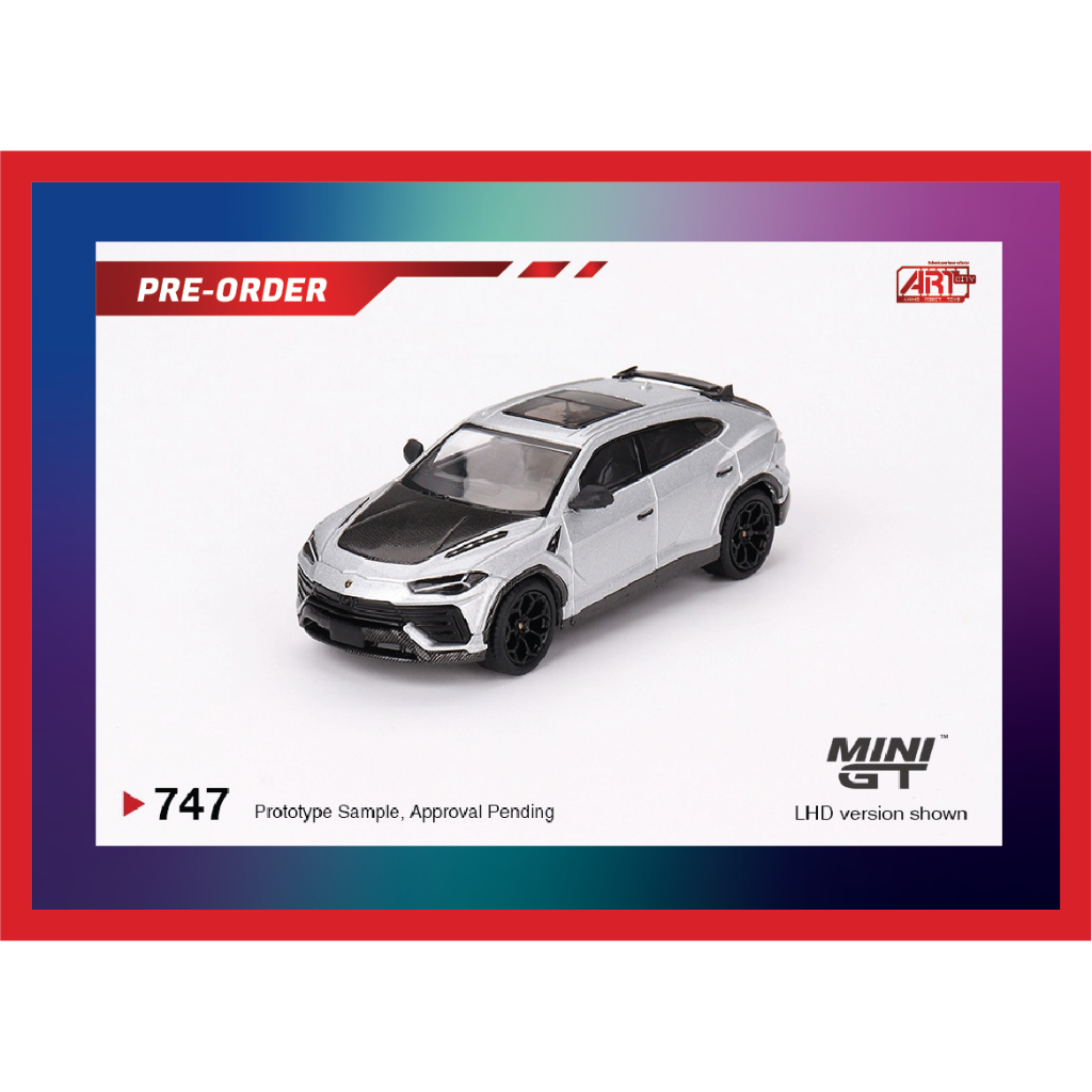 (READY STOCK) Mini GT - 747 Lamborghini Urus Performante Grigio Nimbus ...