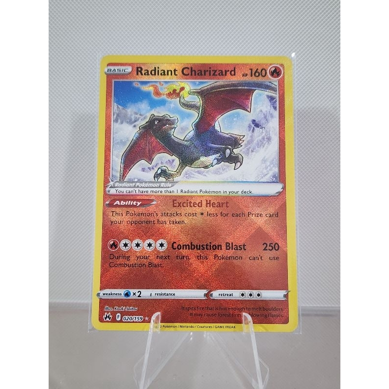 2023 Radiant Charizard Card (Rare Holo) | Shopee Malaysia