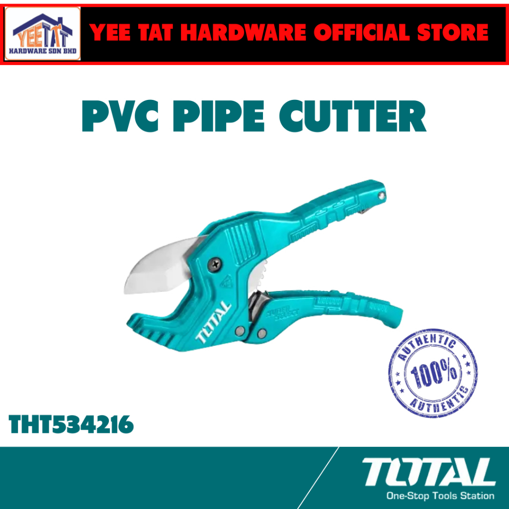 [ TOTAL ] THT534216 Tools Pipe Cutter (3-42mm) | Shopee Malaysia