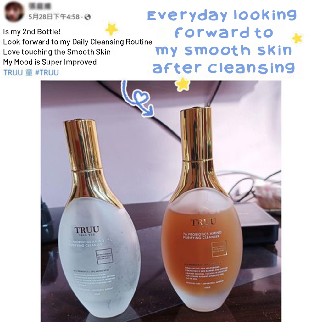 🏅Ready Stock🔥TRUU 童 76 Probiotics Amino Purifying Cleanser Truu 童 99 控油 ...