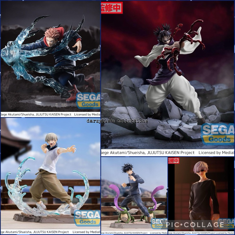 SEGA Original Jujutsu Kaisen Sorcerer Itadori Yuji Satoru Gojo Sensei ...