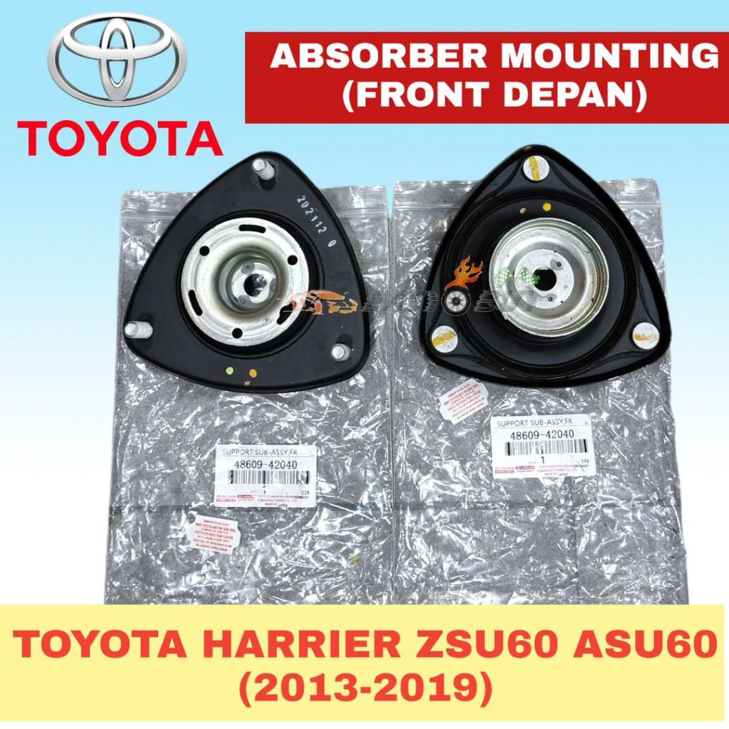 ORIGINAL JAPAN TOYOTA ABSORBER MOUNTING (FRONT DEPAN) - TOYOTA HARRIER ...