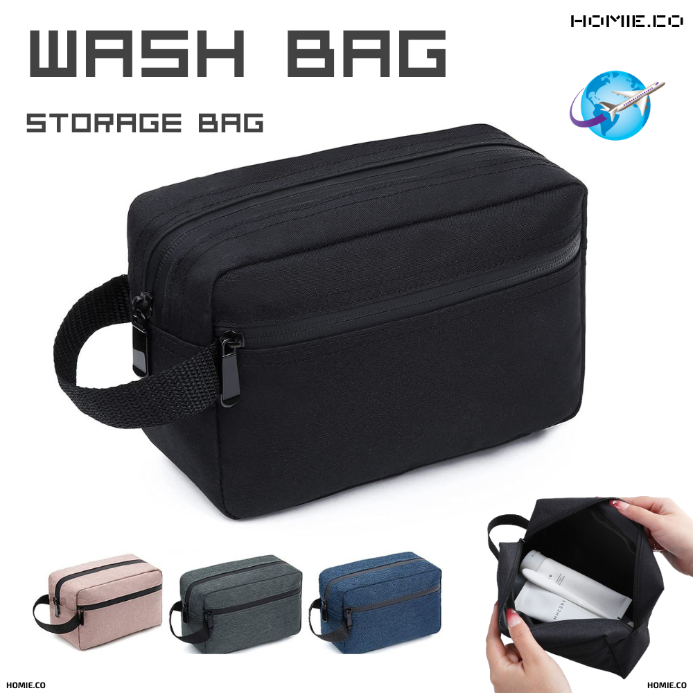 Men Wash Bag Travel Organizer Toiletries Cosmetic Storage Beg Mini ...