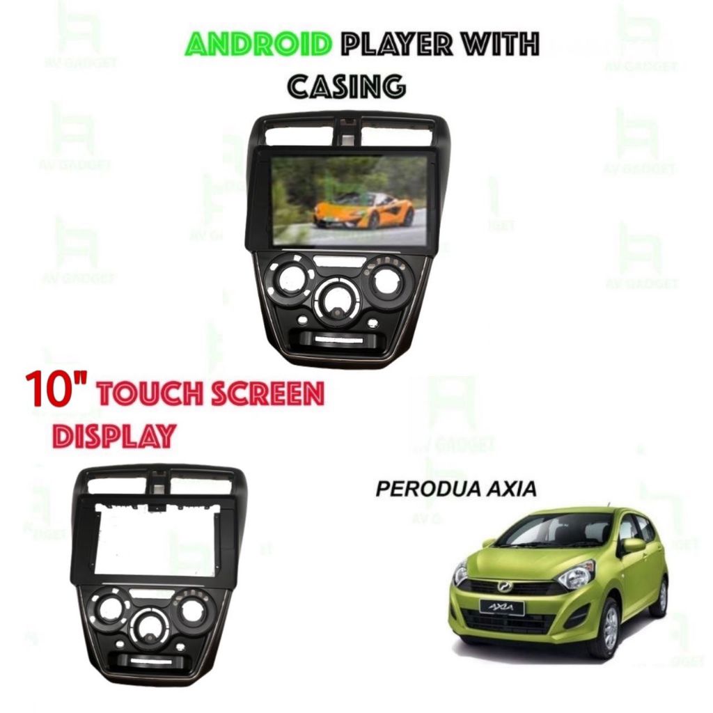 [Free Reverse Camera] Perodua Axia 14-22 Lenco 10" Car Android Player ...