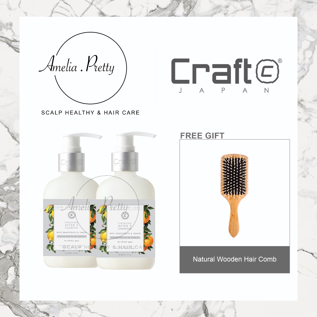 Craft Finishing After 5 Shampoo & Conditioner 300ml Combo Set ( Clarify ...