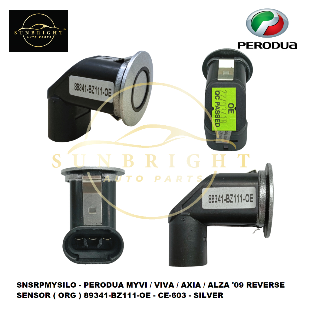 PERODUA MYVI / VIVA / AXIA / ALZA '09 REVERSE SENSOR ( ORG ) 89341 ...