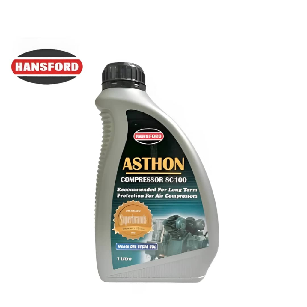 HANSFORD Ashton Air Compressor Oil SC100 1L (Minyak Kompresor) | Shopee ...