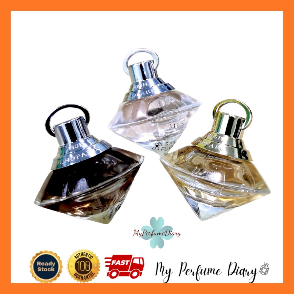 Chopard The Wish Miniature Perfume for Her 5ml Wish EDP/Brilliant WIsh ...