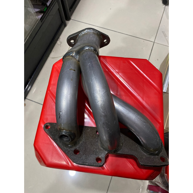 Kelisa Kenari Extractor Exhaust Manifold 3x1 ekzos (Pipe Putih) pnp ...