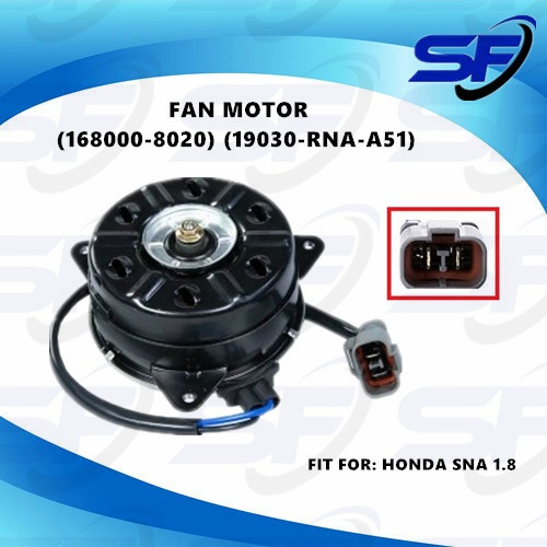 HONDA SNA 1.8 FAN MOTOR 168000-8020 19030-RNA-A51 | Shopee Malaysia