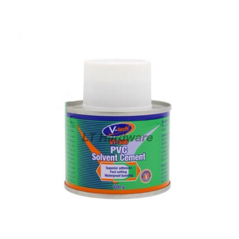 V-Tech VT300 Solvent Cement Gum Pvc Pipe Glue 100g 500g | Shopee Malaysia