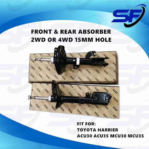 TOYOTA HARRIER ACU30 ACU35 MCU30 MCU35 FRONT REAR ABSORBER 2WD OR 4WD ...