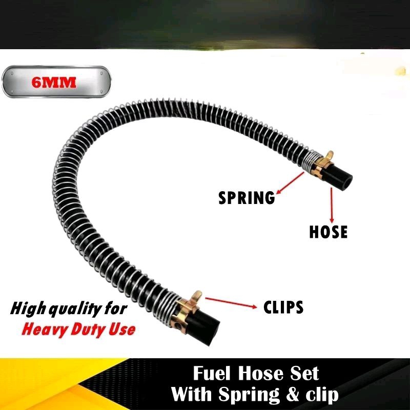 (Ready Stock) 100%Heavy Duty Fuel Hose Brush Cutter / Pipe Minyak Mesin ...