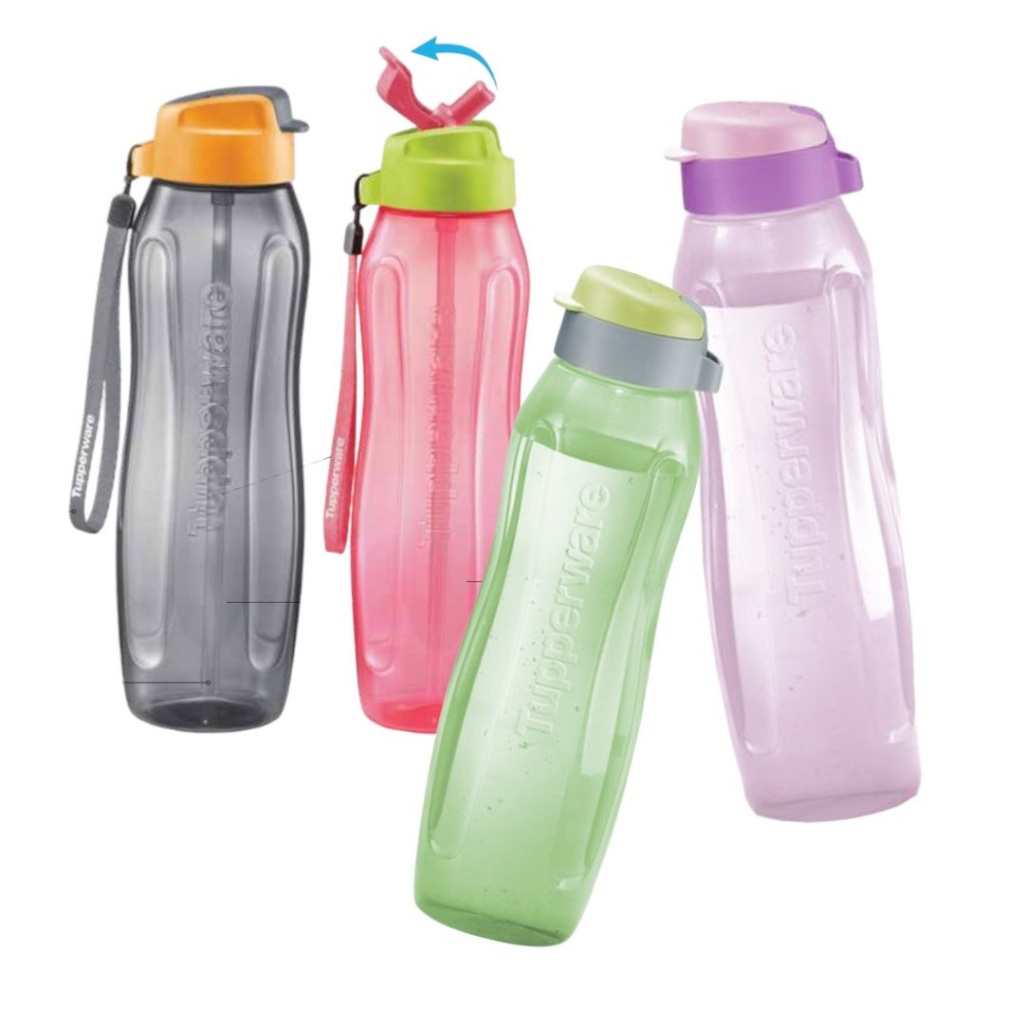 Tupperware Slim Eco Bottle 1L (1) | Shopee Malaysia