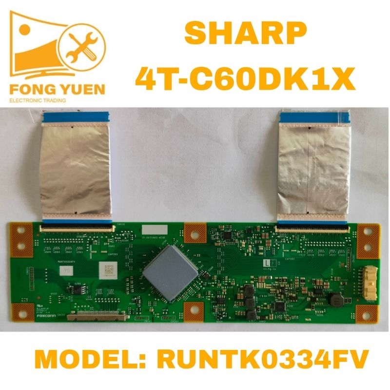 SHARP TV TCON BOARD OR RIBBON 4T-C60DK1X | Shopee Malaysia
