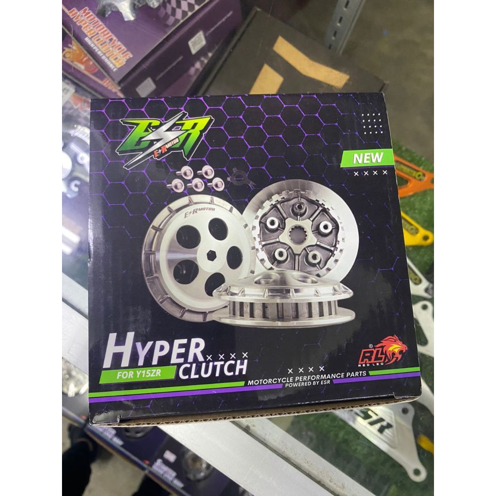 ESR Combo Set / HYPER CLUTCH 5 SPRING / Clutch Plate Y15 V1 V2 & LC135 ...