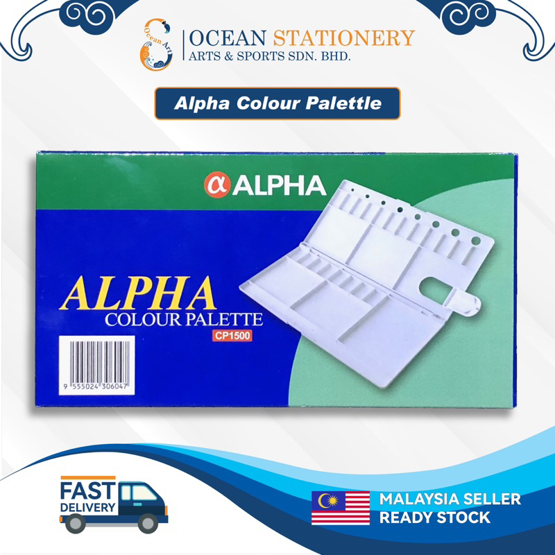 Alpha Colour Palettle Water Colour CP1500 | Shopee Malaysia