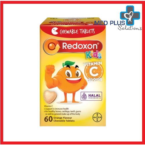 Redoxon Kids Vitamin C 200mg Chewable Tablet 60's (Exp: 1/2026 ...
