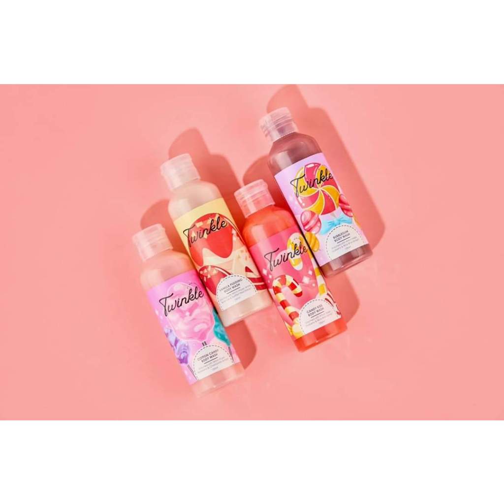 TWINKLE Limited Edition 4in1 Body Wash Set / TWINKLE SET Bubblegum 2in1 ...
