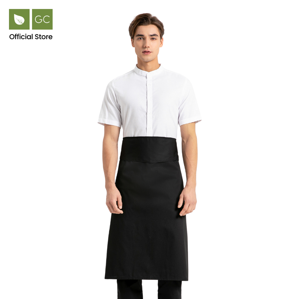 Chef Apron with Flap | Half Apron | Kitchen Apron | Shopee Malaysia