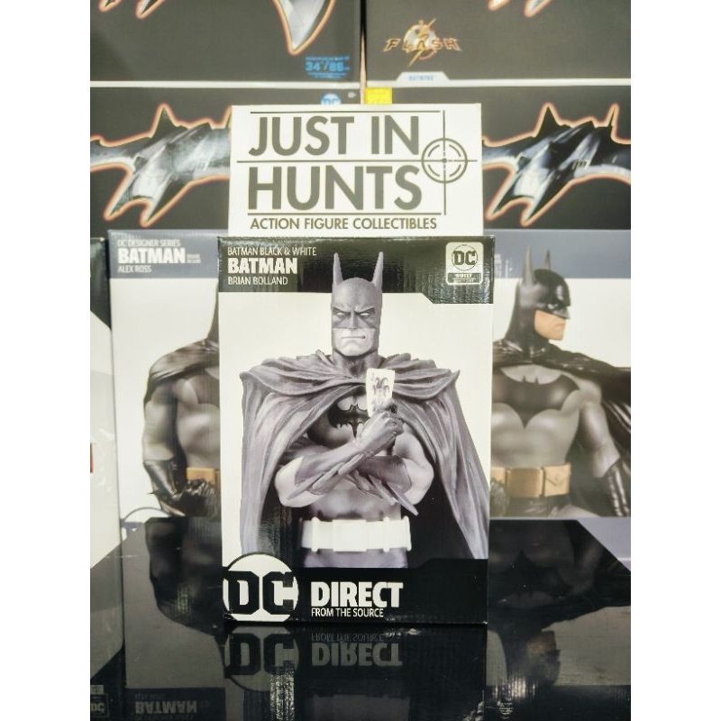 DC Direct Batman Black & White Resin Statue Batman by Brian Bolland ...