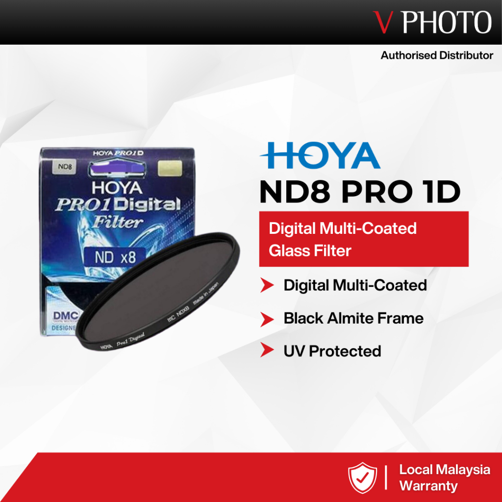 HOYA ND8 PRO1D Filter Camera Lens Protection | Shopee Malaysia