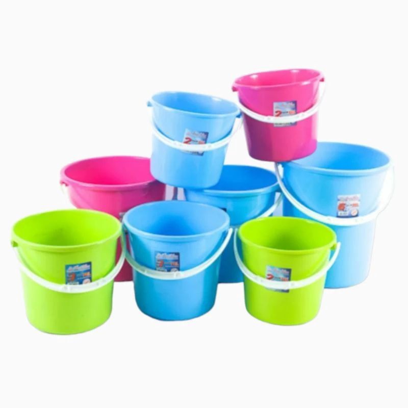 ZR6489 Plastic Pail Bucket With Grip Handle (1Gallon) | Shopee Malaysia
