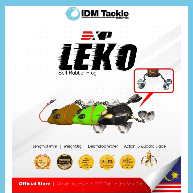 EXP LEKO 37MM 8G (4 BLADE) | Shopee Malaysia