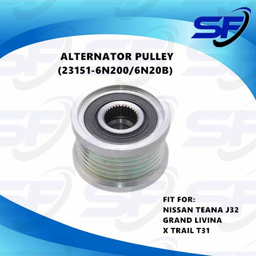NISSAN TEANA J32 GRAND LIVINA X TRAIL T31 ALTERNATOR PULLEY (23151-6N200/6N20B) | Shopee Malaysia