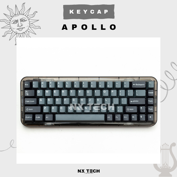 Apollo CHERRY Profile PBT Keycap Set for Mechanical Keyboard. | Shopee ...