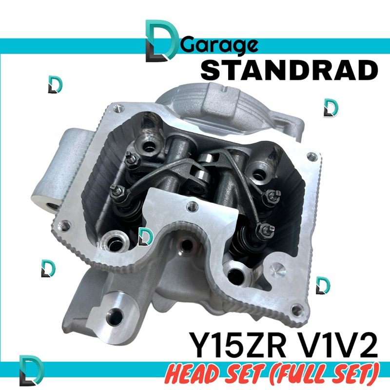 FULL SET Y15 Y15ZR V1 V2 STD CYLINDER HEAD SET STANDRAD HEAD COMPLETE SET | Shopee Malaysia
